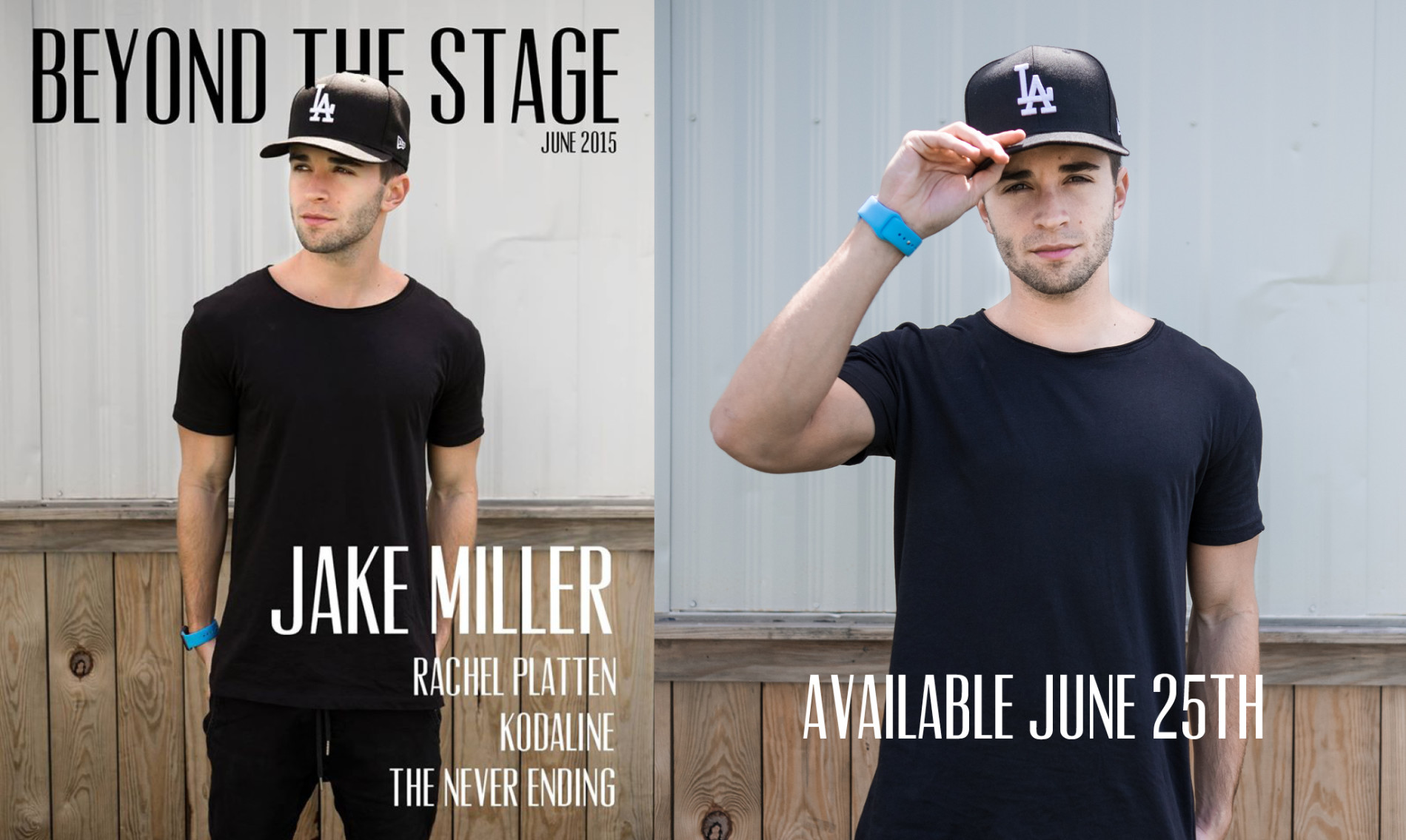 JAKE MILLER ON JUNE COVER | Beyond The Stage Magazine